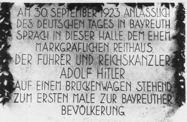 Deutscher Tag, Bayreuth, 30. September 1923 – Historisches Lexikon Bayerns