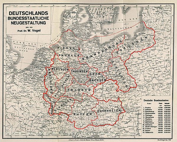 Reichsreform (Weimarer Republik) – Historisches Lexikon Bayerns