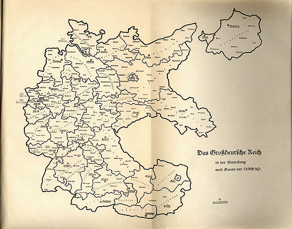 Gau (NSDAP) – Historisches Lexikon Bayerns