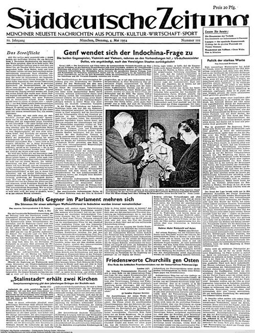 Süddeutsche Zeitung (SZ) – Historisches Lexikon Bayerns