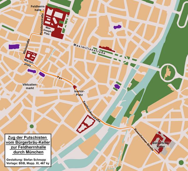 EN:Beer Hall Putsch (Hitlerputsch), 8-9 November 1923 - Historisches ...