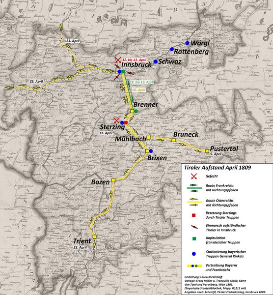 Tiroler Aufstand (1809) – Historisches Lexikon Bayerns