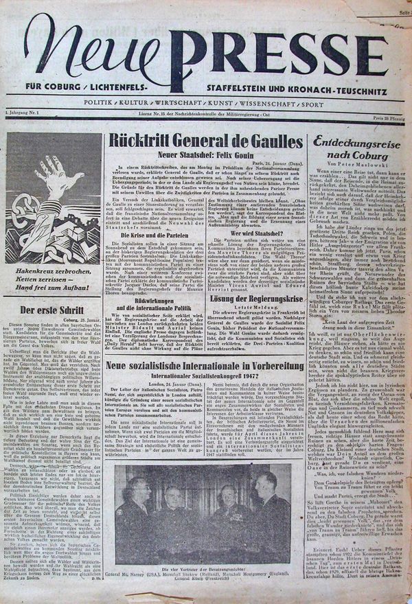 Neue Presse – Historisches Lexikon Bayerns